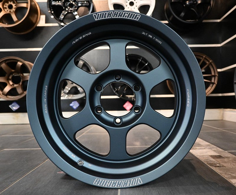 RAYS Volk Racing TE37XT M-Spec Matt Blue Gunmetal – Wheels Collection Ltd.
