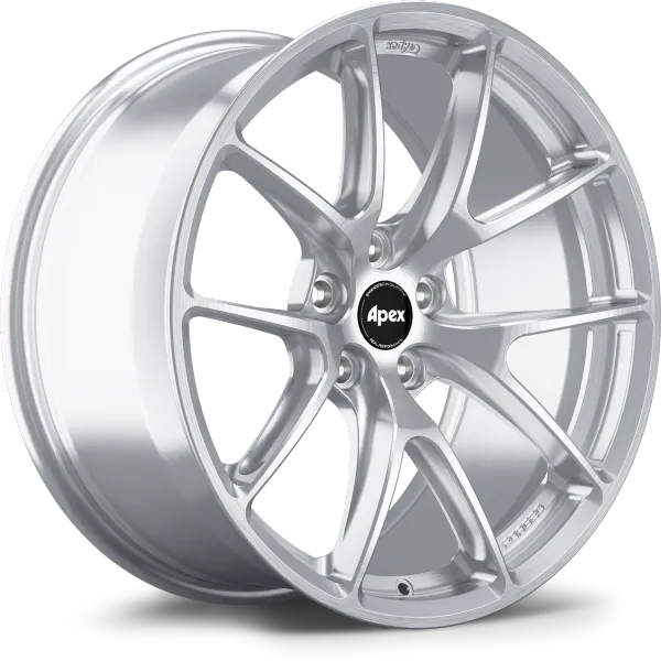 Apex Touring Line Forged VS-5RX Brushed Clear Tesla Fitment – Wheels ...