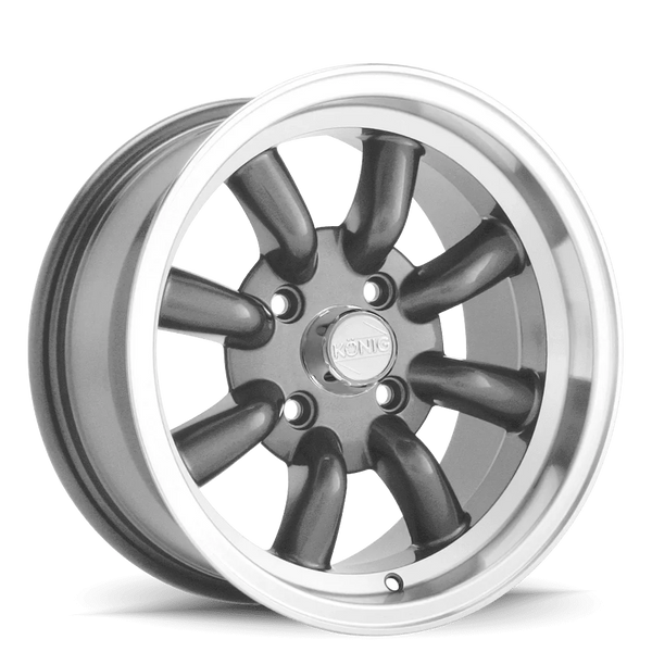 Konig Rewind Graphite / Machined Lip – Wheels Collection Ltd.