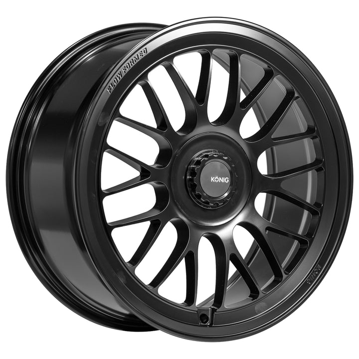 Konig FlowFormed MRK1XR Satin Black – Wheels Collection Ltd.