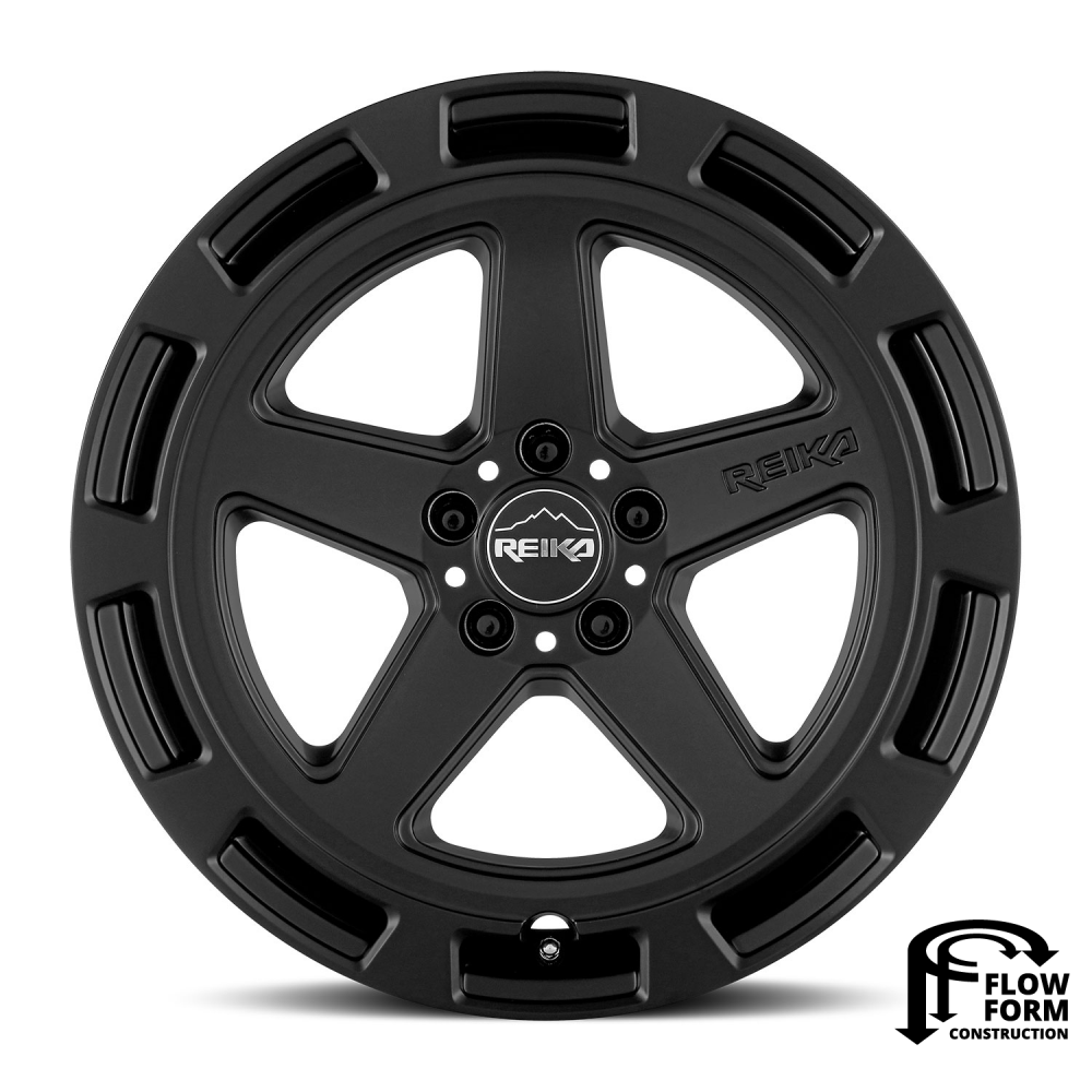 Reika R20 Teton Satin Black – Wheels Collection Ltd.