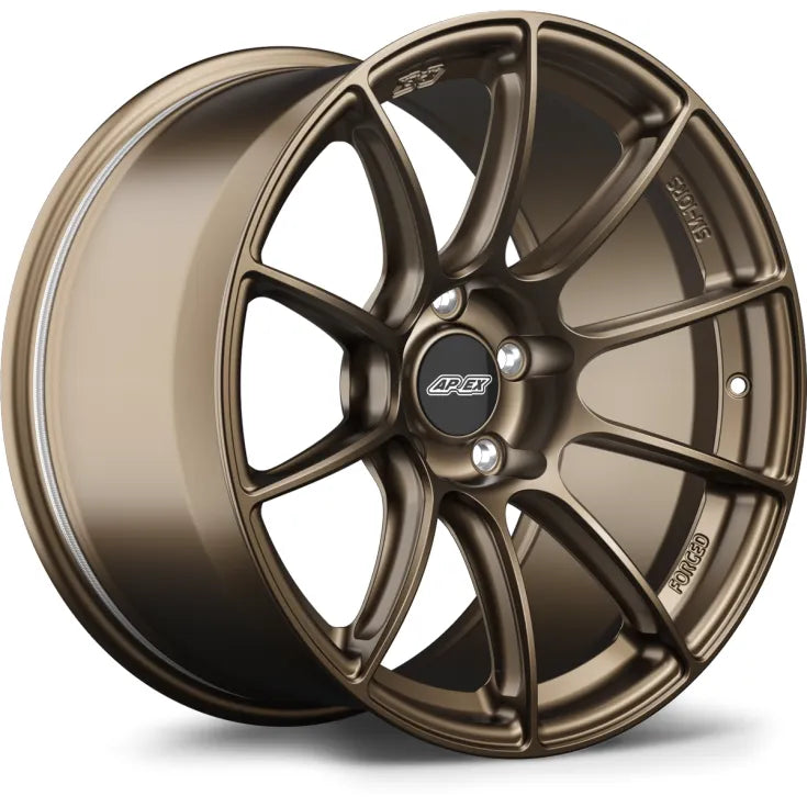 Apex Sprint Line Forged SM-10RS Satin Bronze Civic Type R Fitment ...