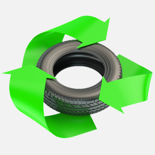 Tire Recycle Fee (PACKAGE) for "Mercedes-Benz GLS450/580 Winter Packag ...